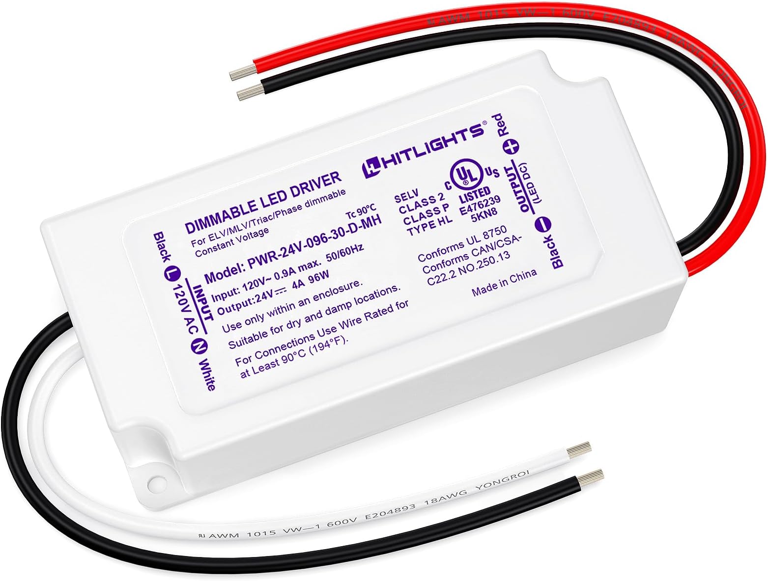 12V Magnitude Magnetic Dimmable LED Driver Transformer Hardwired Under ...