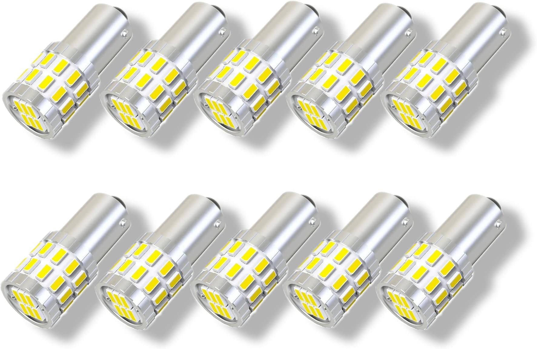 Amazon | スーパーブライト BA9S LED 12V 24V 兼用 角マーカー トラック用 車用 爆光 ホワイト G14 トラック 箱 ...