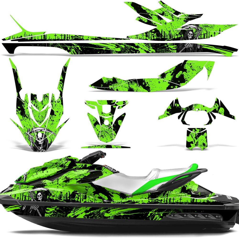 Amazon.com - 2Pc Sea Doo Seadoo Decals Stickers Fit for Boat Outboard ...