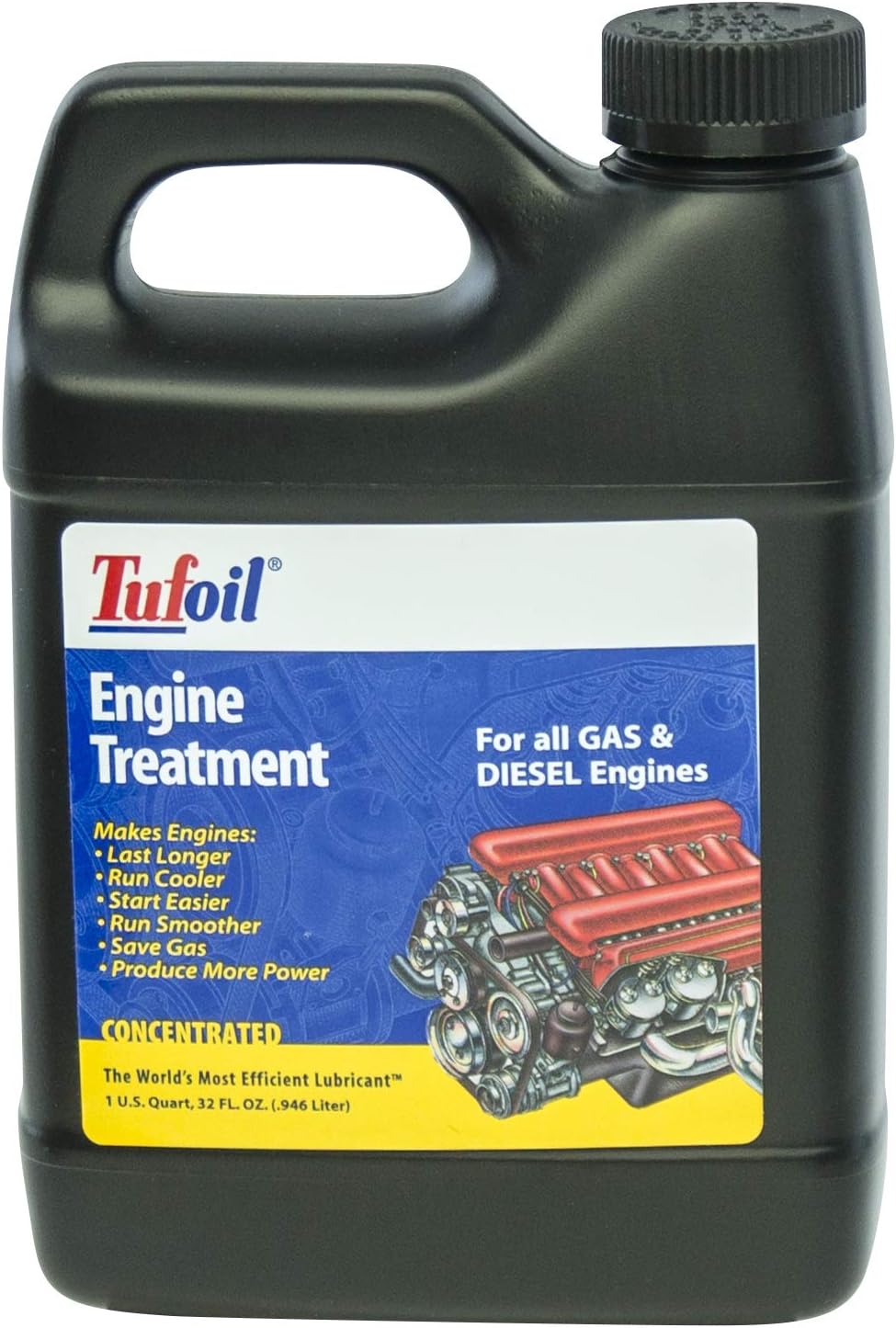 Tufoil Engine Treatment 32 oz., Engine & Oil - Amazon Canada