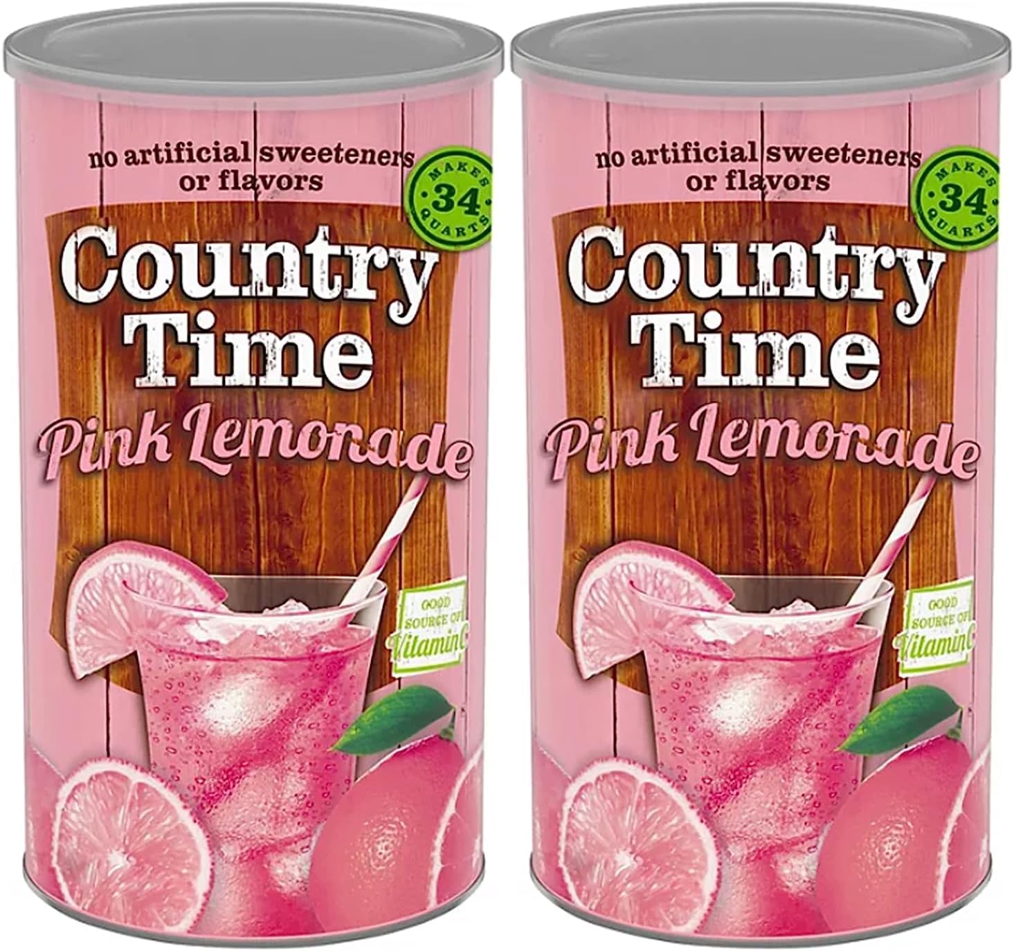 Amazon.com : Pink Lemonade Drink Mix - Net Wt 10 LB 5 oz (Pack of 2 ...