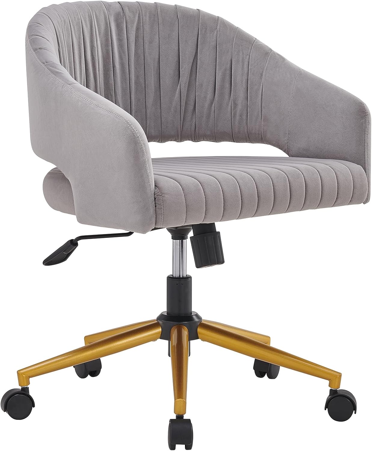 Amazon.com: Home Office Desk Chair,Cute Computer Task Chair,Velvet ...