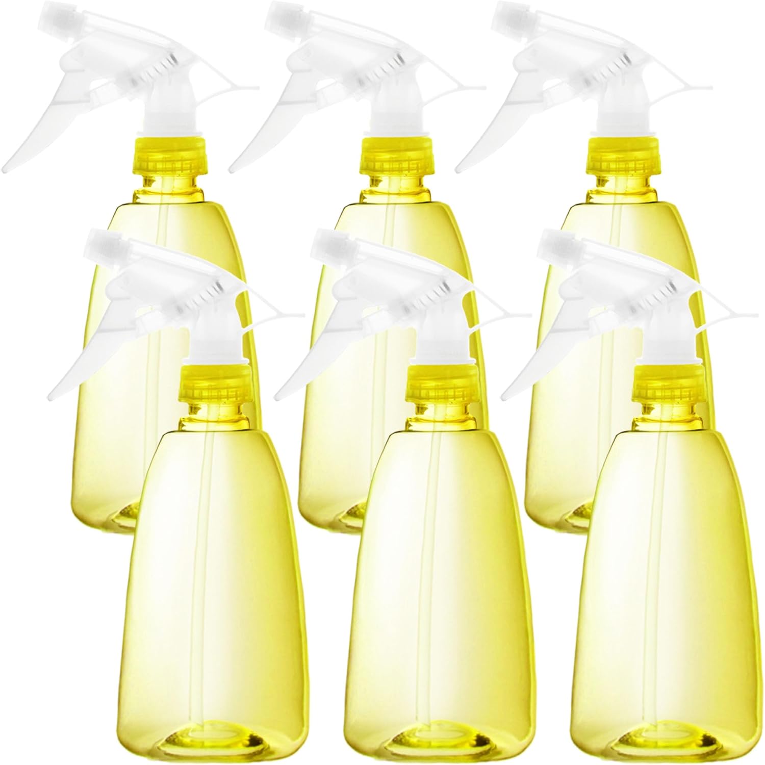 Amazon.com: Youngever 6 Pack 16 Ounce Empty Plastic Spray Bottles, Spray Bottles for Hair and ...
