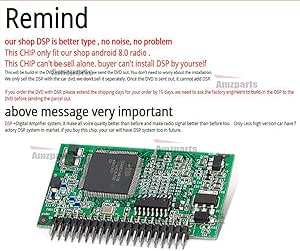 Amzparts DSP chip only for Android 8.0 Radio Stereo. Install DSP to ...