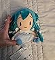 Amazon.com: Hatsune Miku Series Fluffy Plush Hatsune Miku 15th ...