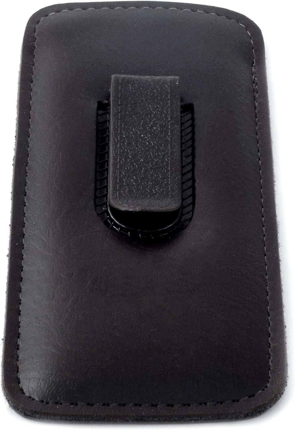 Calabria Vertical Button Snap Belt Loop Eyeglass Case Black Men Women ...