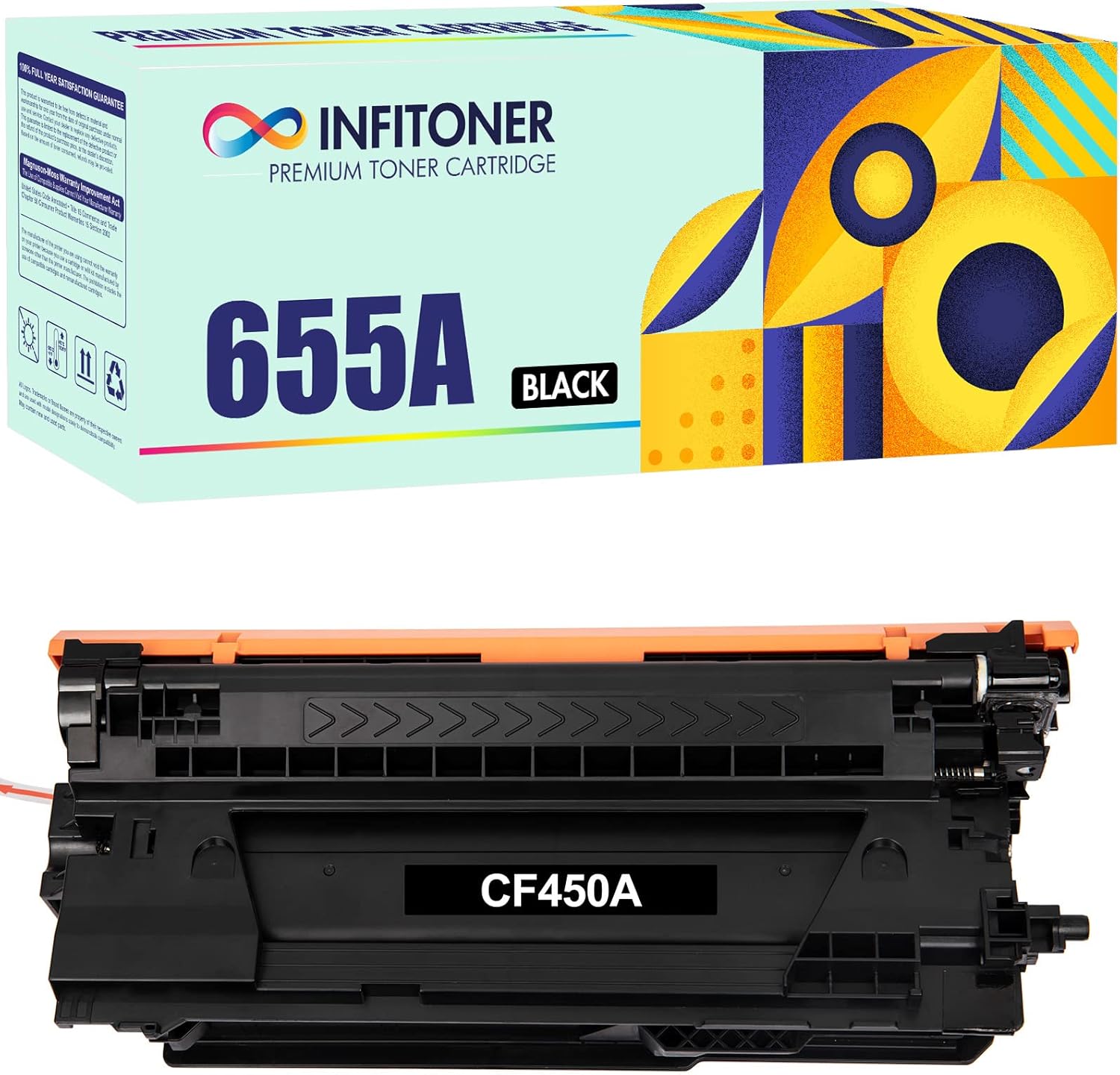 Amazon.com: 655A Toner Cartridge Compatible Replacement for HP 655A ...