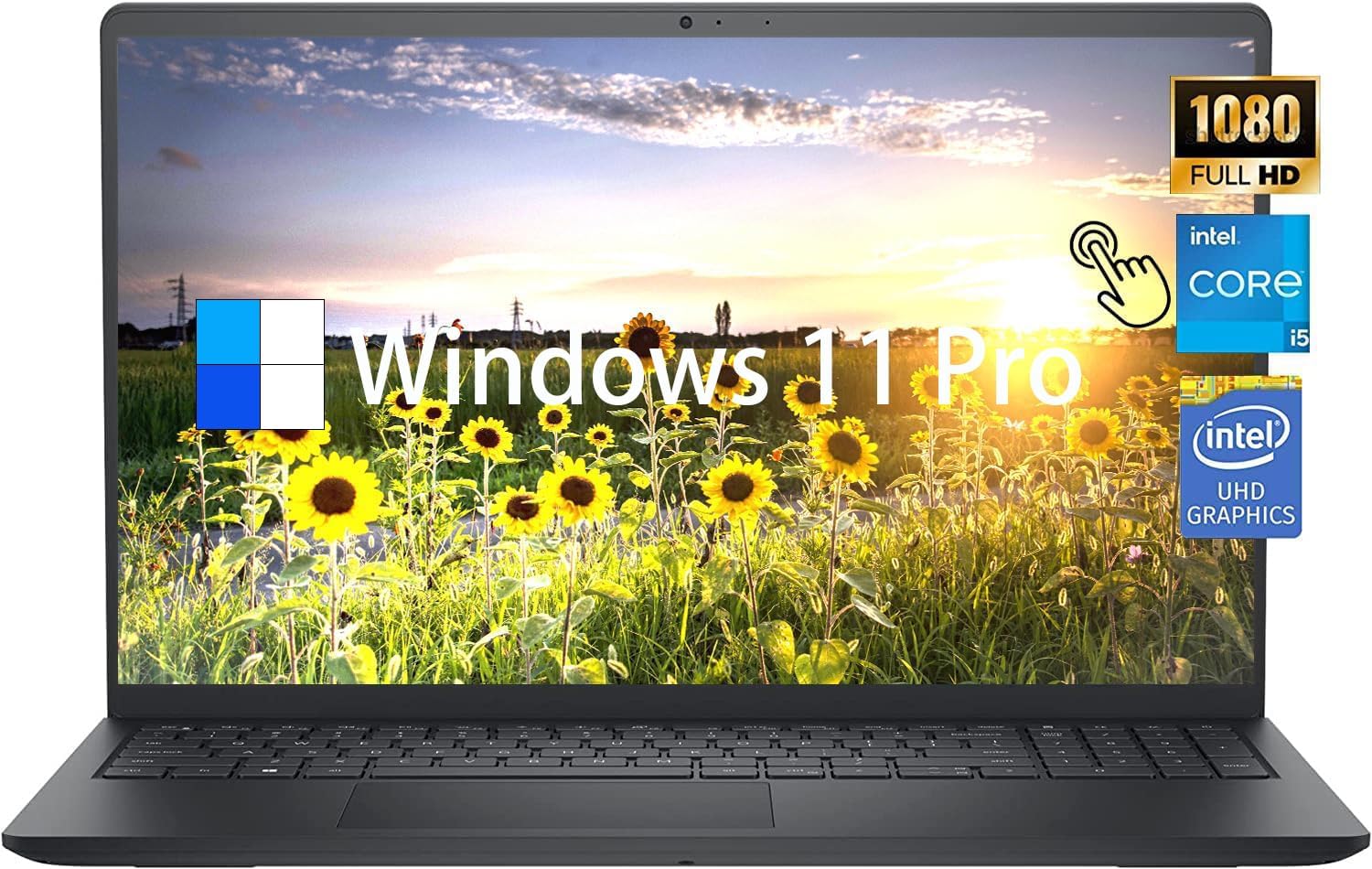 Amazon.com: Dell Inspiron Business Laptop, 15.6 Inch FHD Touchscreen ...