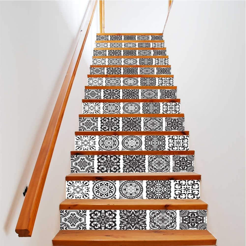Stair Stickers Self-Adhesive Renovation Waterproof DIY Wall Sticker ...