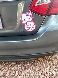 Amazon.com - Hello Kitty, Stop Riding,Pink, Vinyl Decal,Sticker for ...