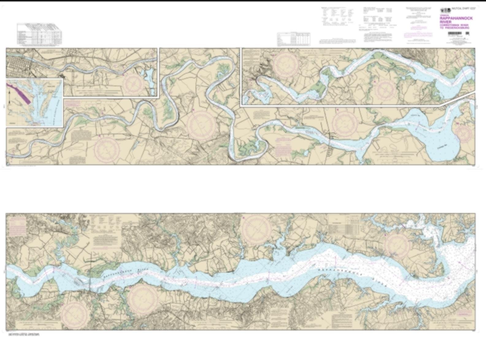 Rappahannock River Map