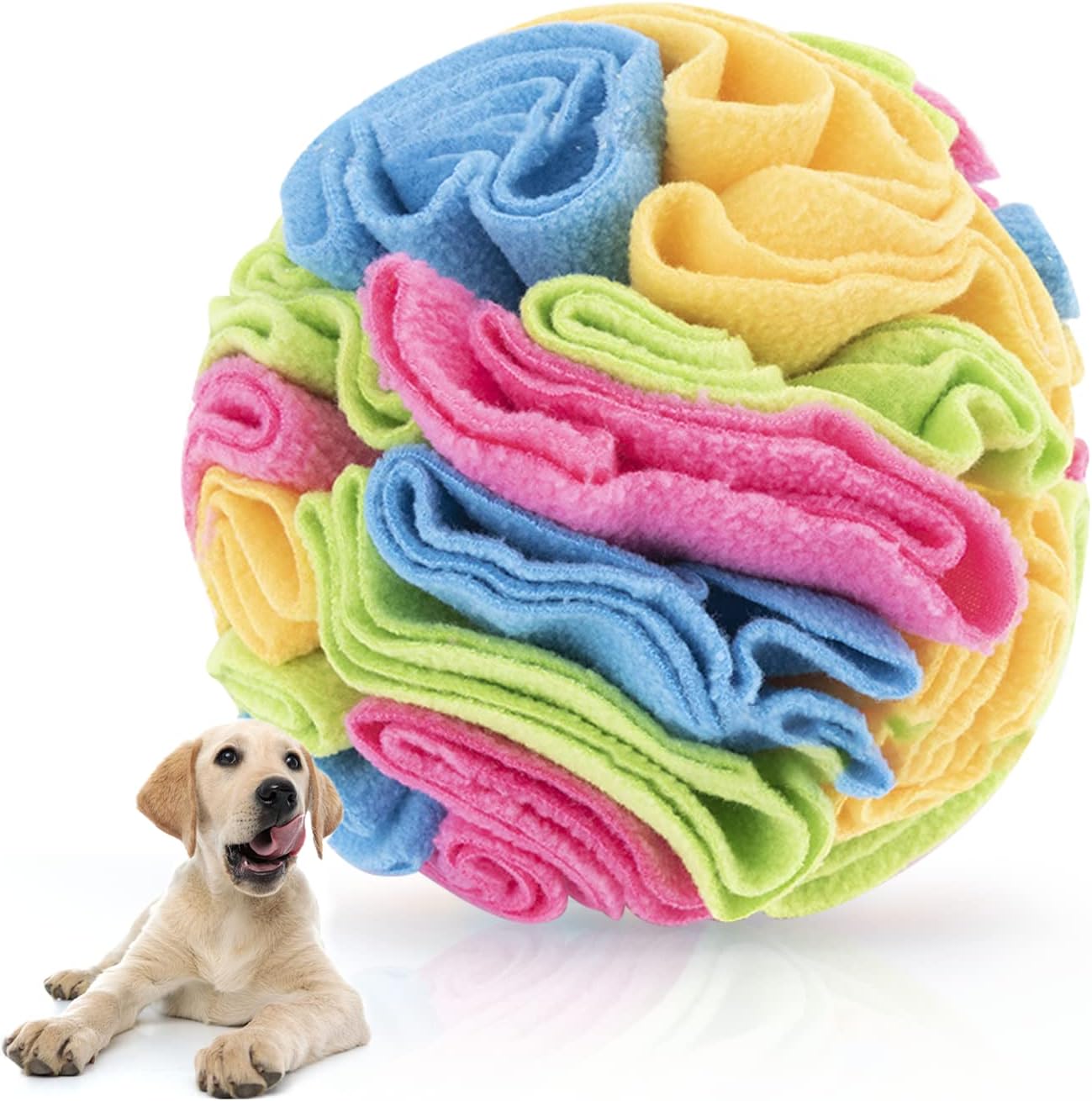 Pet Supplies : WishLotus 7.87Inch Snuffle Ball for Dogs, Dog Sniffing ...