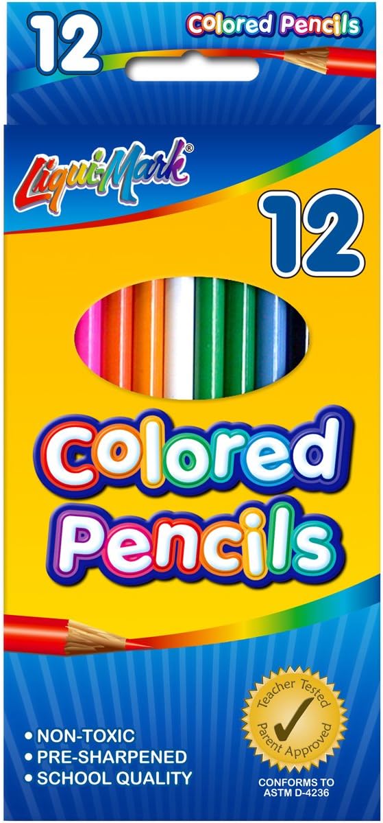 Colored Pencils - 12 Pack : Amazon.ca: Toys & Games