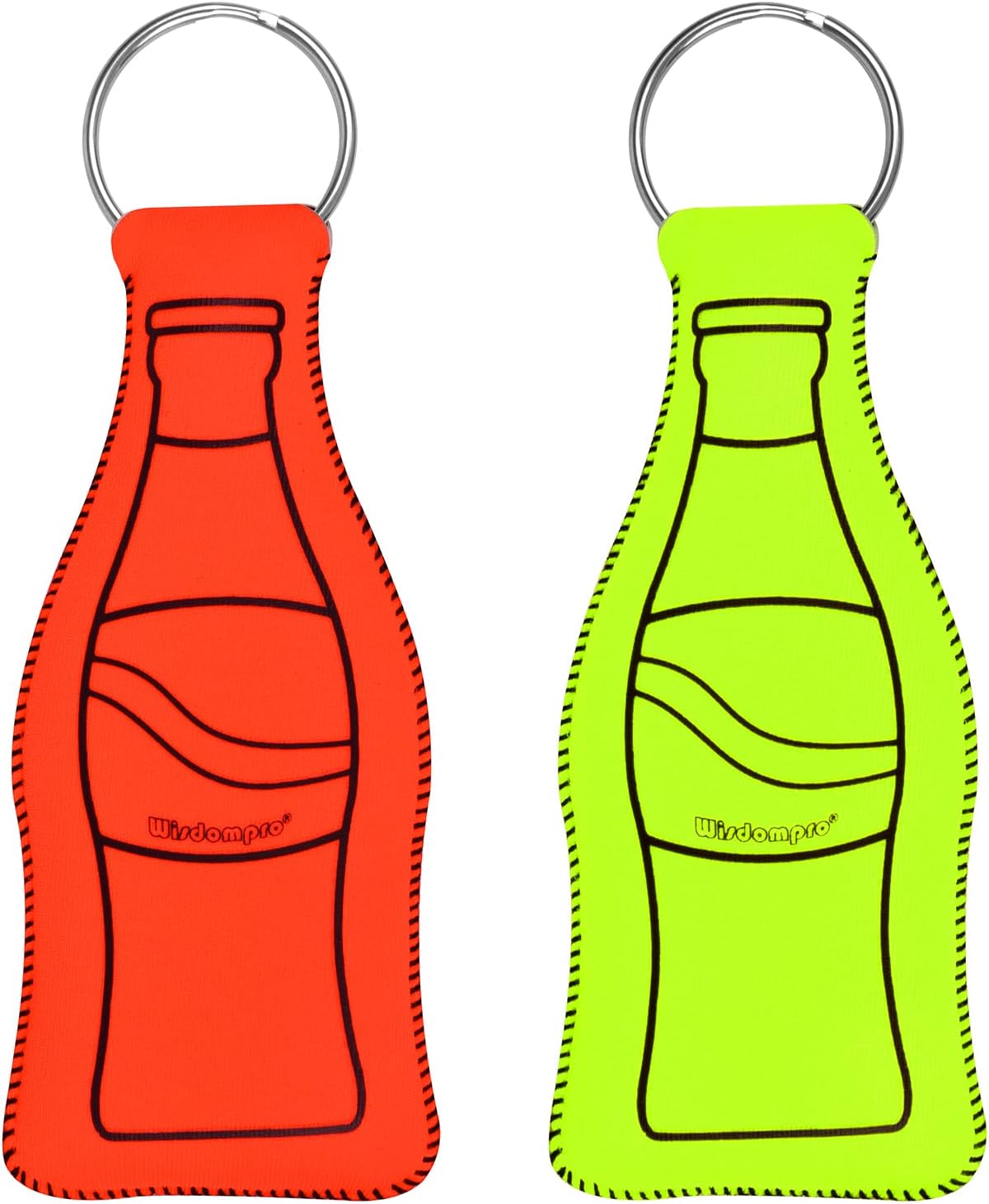 Amazon.com: Wisdompro 2 Pcs Floating Keychain, Neoprene Boat Keychain ...