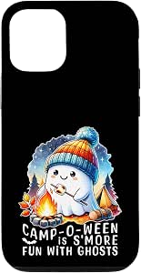 Amazon.com: iPhone 14 Pro Camp-O-Ween is S'more Fun Ghost Camping ...