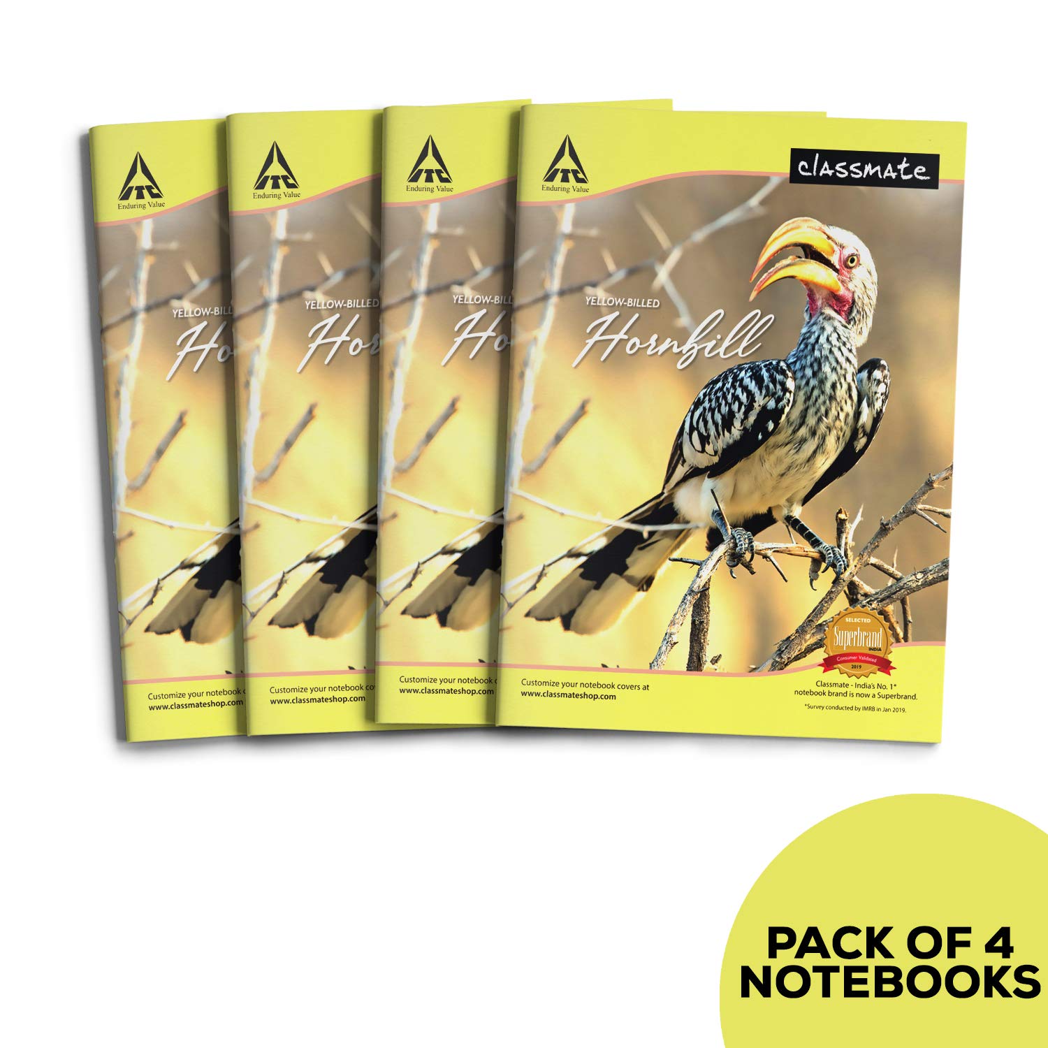 Classmate Notebook - 240 X 180 mm, 172 Pages, Single line : Amazon.in ...