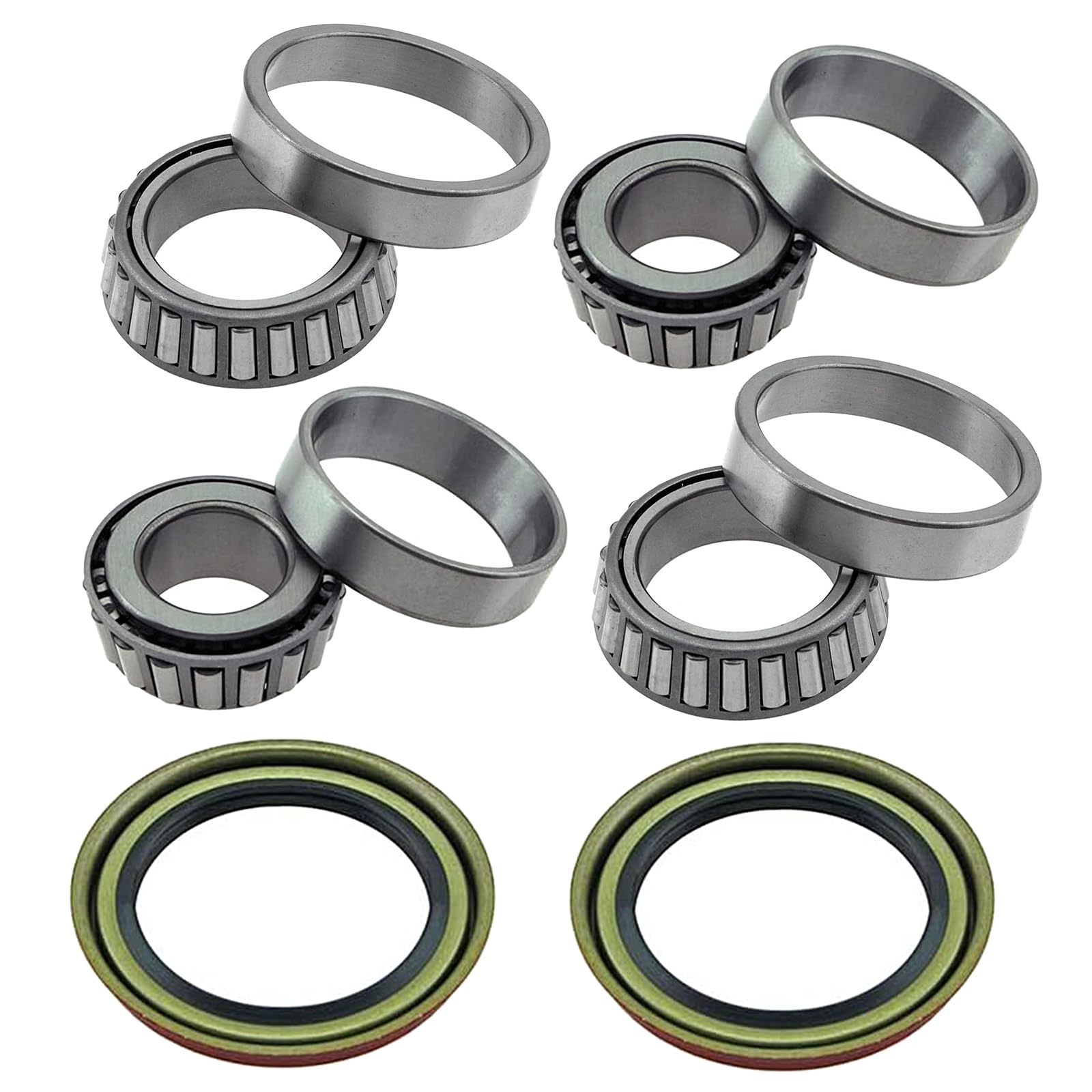 Amazon.com: Maxfavor 6PCS Front Front Wheel Bearing and Hub Assembly ...