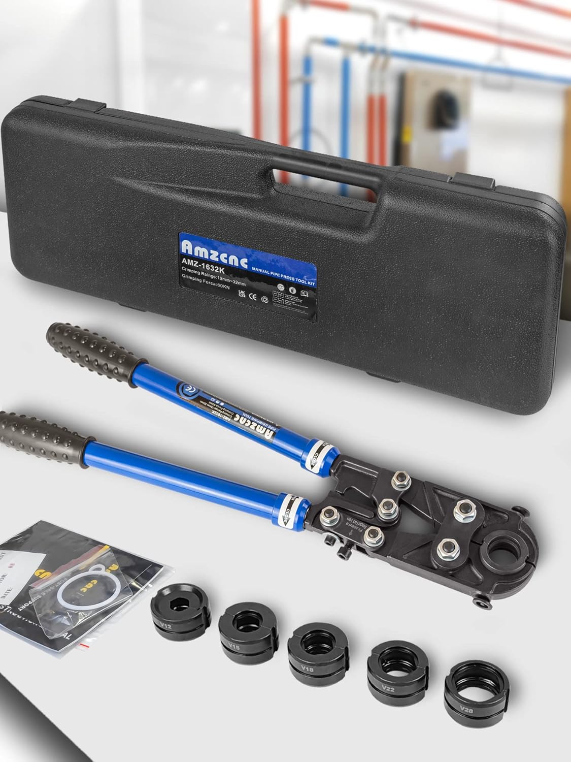 Pince professionnelle de sertissage V-Contour 12-15-18-22-28, ensemble ...