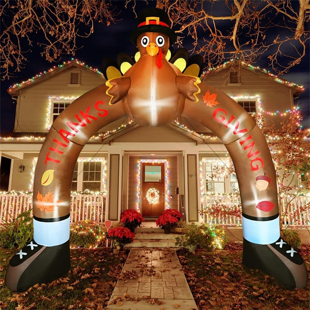 Amazon.com: 11.5FT Thanksgiving Inflatables Archway Decorations ...