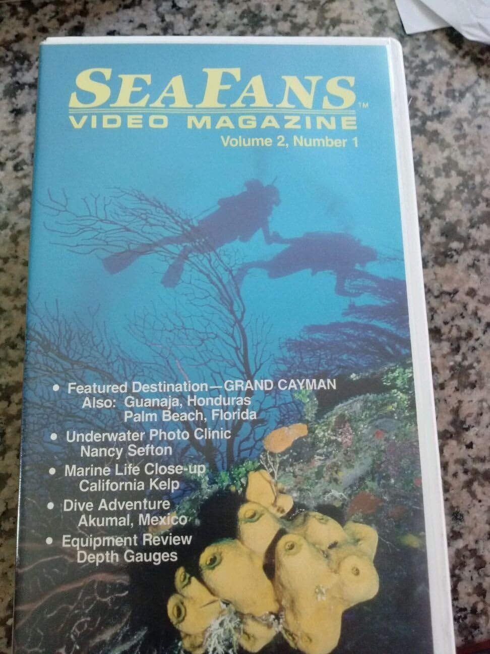 Amazon.com: Sea Fans Video Magazine (1988) Volume 2, Number 1.....Scuba ...