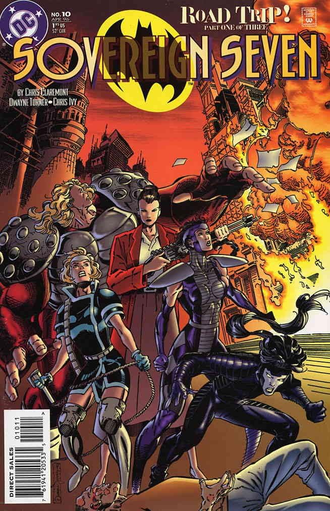 Amazon.com: Sovereign Seven #10 VF ; DC comic book | Chris Claremont ...