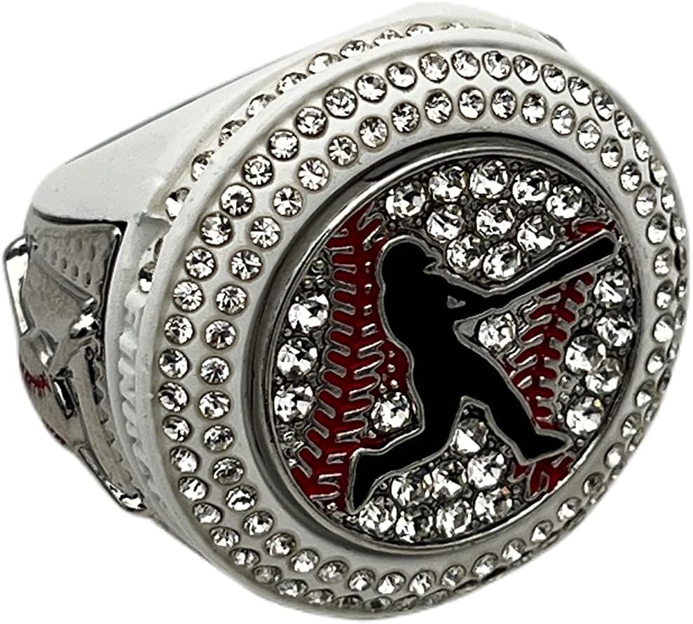 Amazon.com: Discount Sports Rings Deluxe Batter Ring, WHITE FINALIST ...