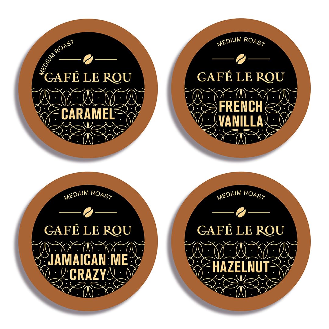 Amazon.com: "NEW" Café Le Rou Coffee Flavor Lovers Variety Pack ...
