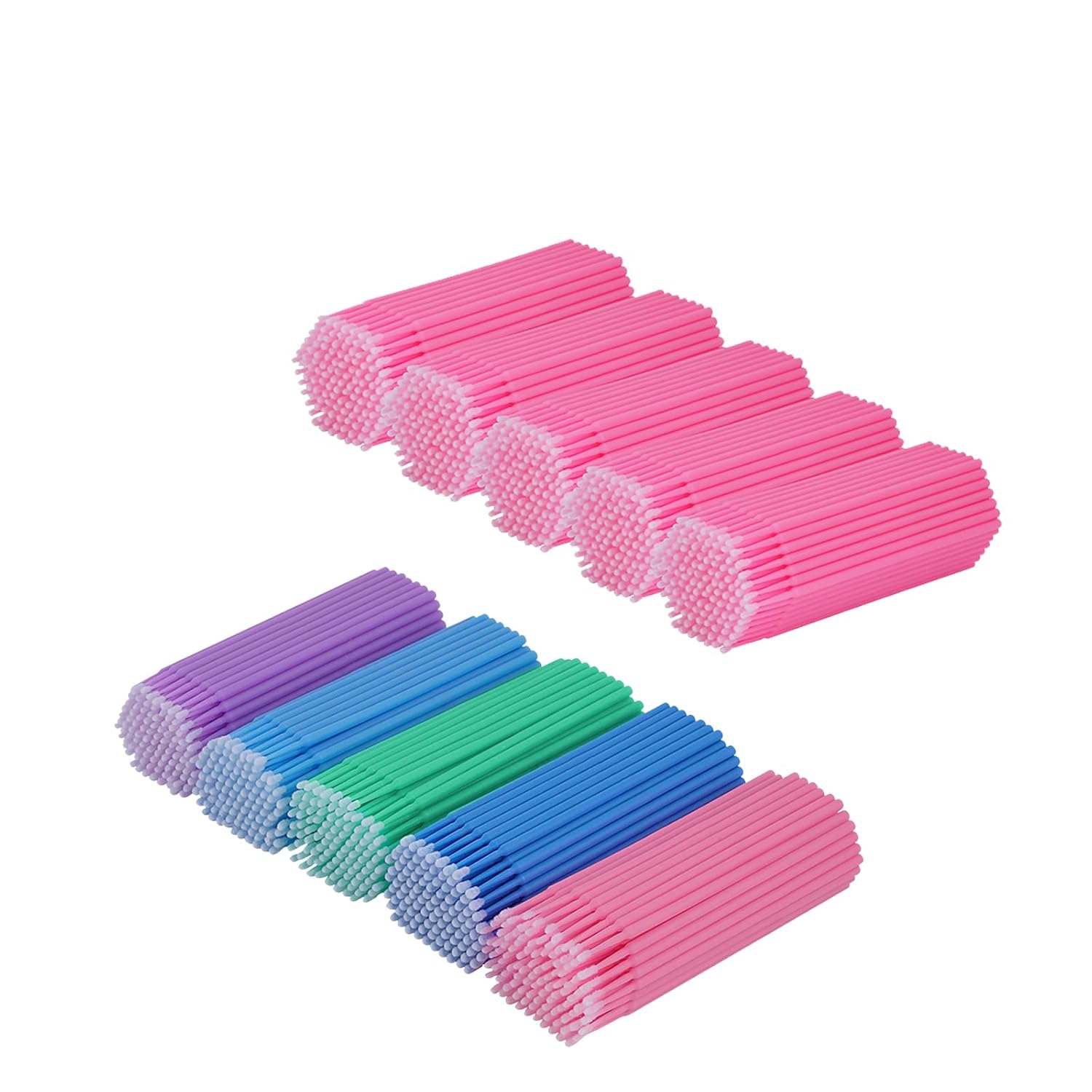 Amazon.com: Cuttte 1000PCS Disposable Micro Swabs for Eyelash Extension ...