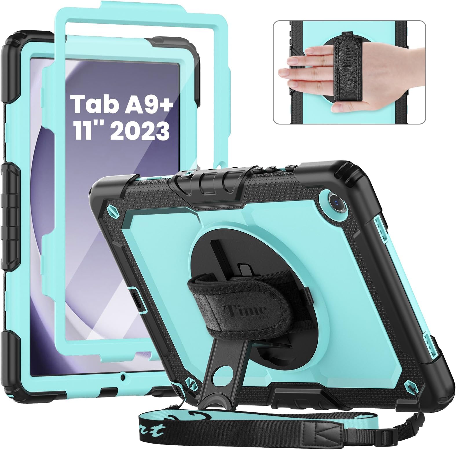 Amazon.com: Timecity Case for Samsung Galaxy Tab A9 Plus Case 11 inch ...