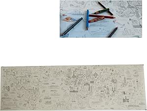 Extra Large Colouring World Poster - Coloring Poster - Art Craft Kit ...