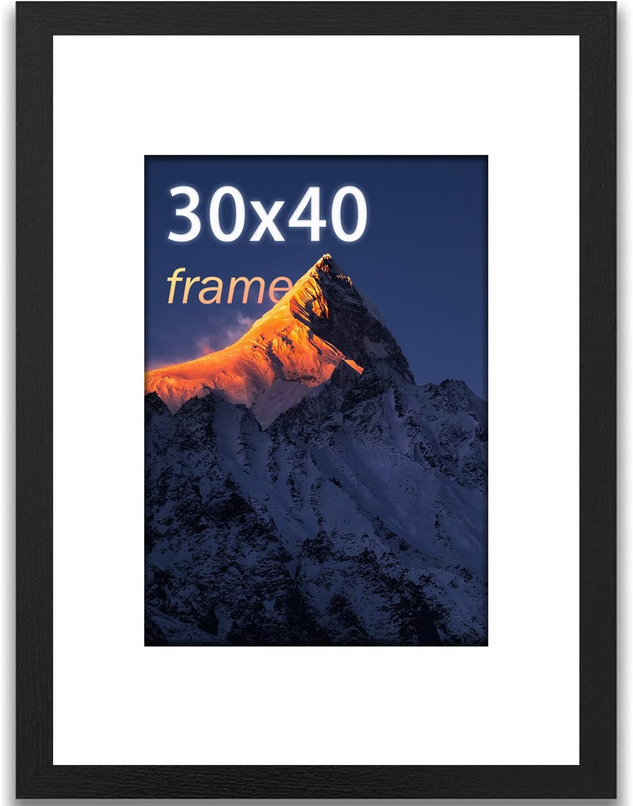 Ikea RIBBA Chunky Box Photo Frames, 30 x 40 Centimetres (With 21 x 30 ...