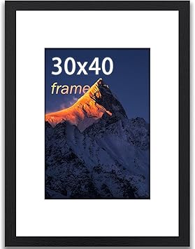 wyewye 30x40 Picture Frame, 30 x 40cm Wooden Photo Frame, Picture ...