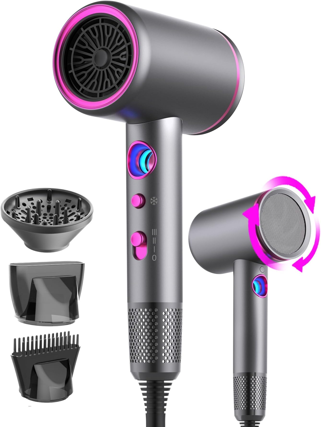 Amazon.com : JRL Forte Pro Dryer - Professional Hair Blow Dryer with ...