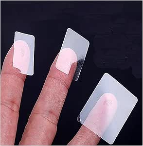 Amazon.com : XPdesign Crystal Clear Rectangle Stickers 50×30mm (2.0"×1. ...