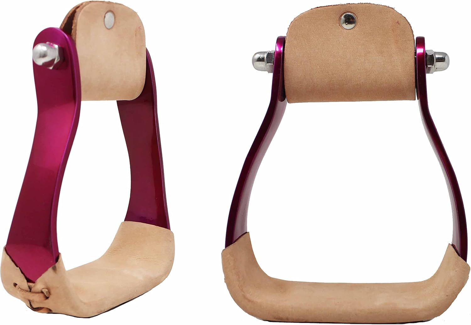 Amazon.com : CHALLENGER Horse Saddle Barrel Racing Aluminium 5" Wide ...