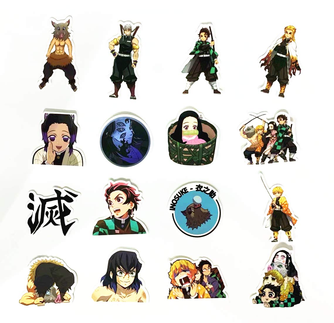 Demon Slayer Stickers For Laptop at Michelle Frazier blog