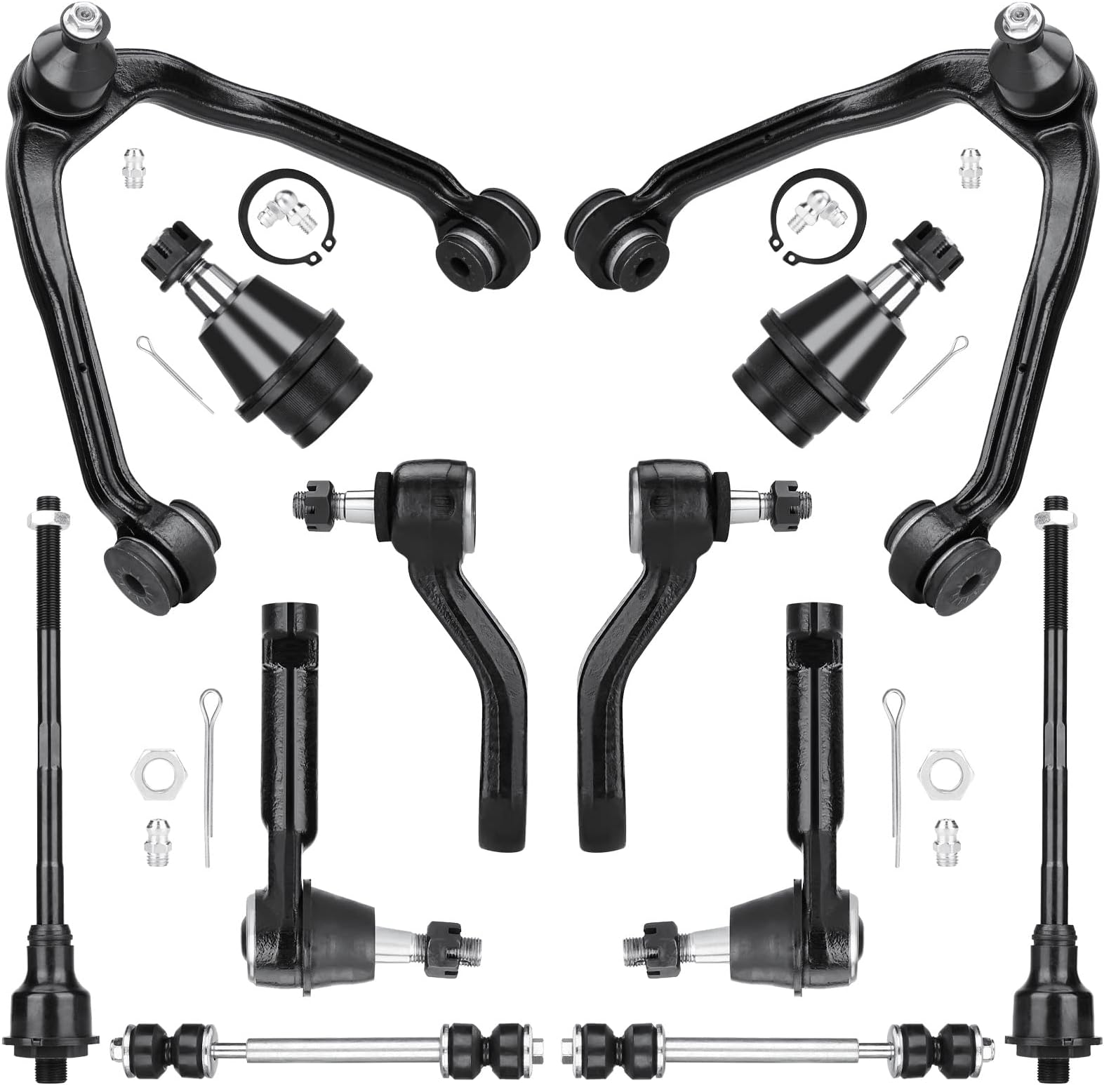 Amazon.com: 12PCS Front Upper Control Arm with Ball Joint for Cadillac ...