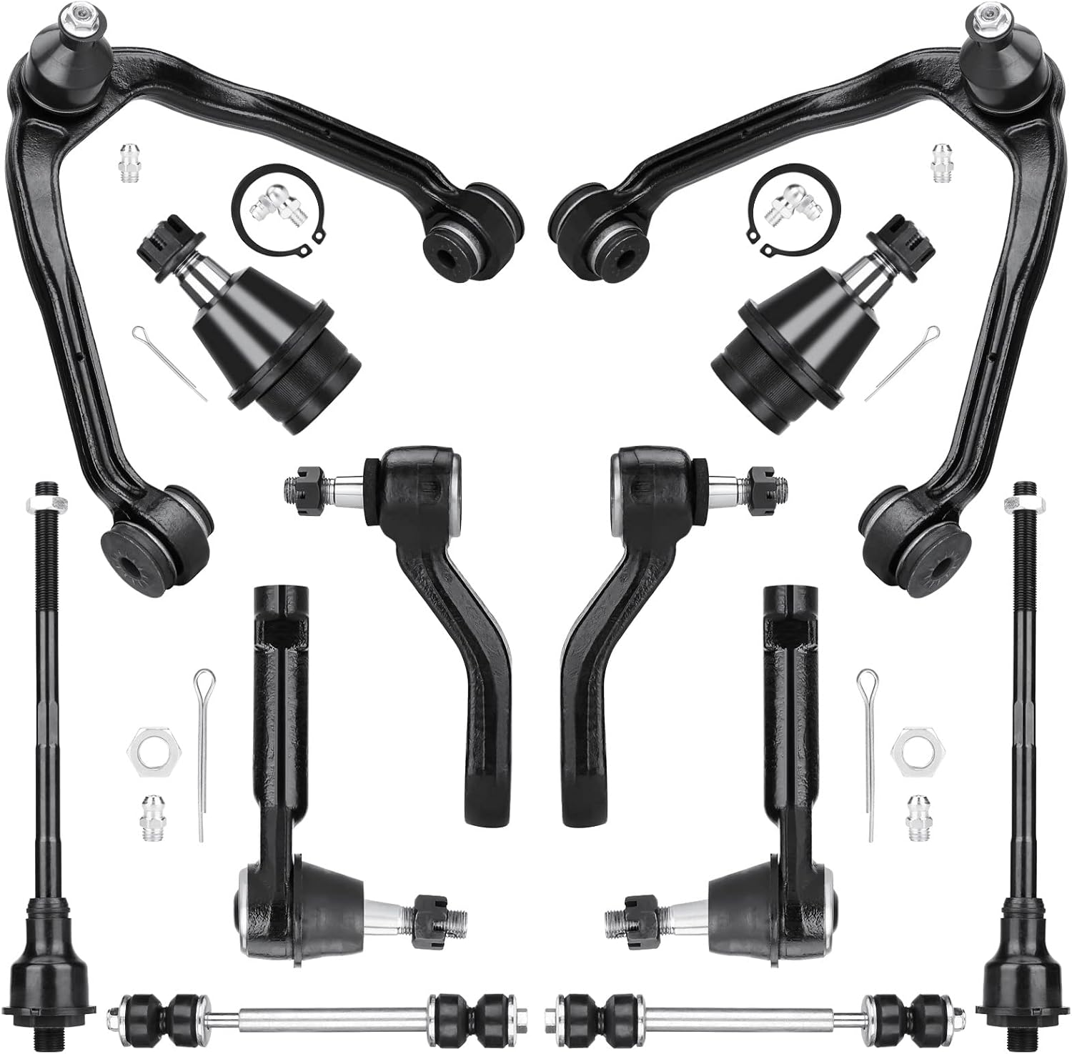 Amazon.com: 12PCS Front Upper Control Arm with Ball Joint for 1999-2006 ...