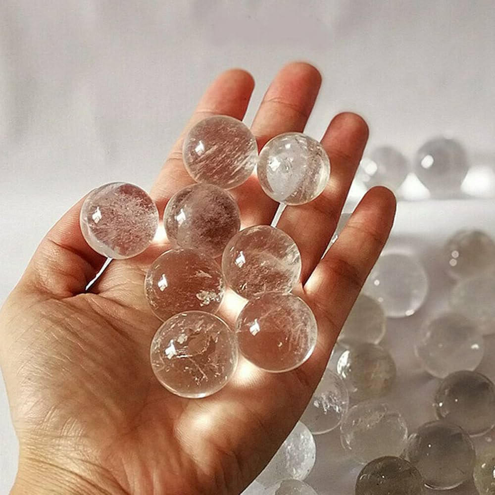 Quartz Crystal Ball Crystal Ball Clear Quartz Crystal Sphere 68mm