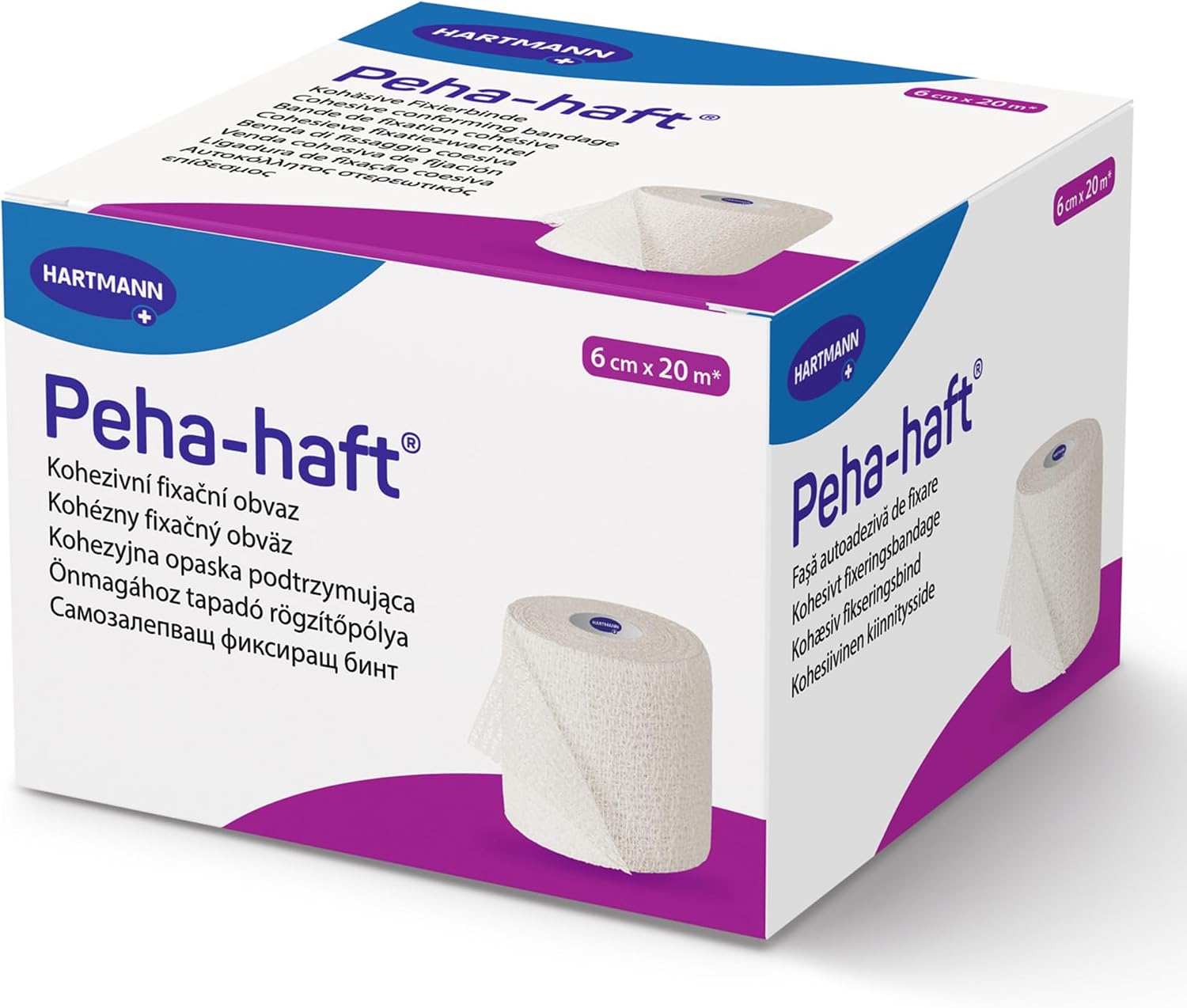 Hartmann 4049500750042 Peha-Haft Cohesive Conforming Bandage, Latex ...