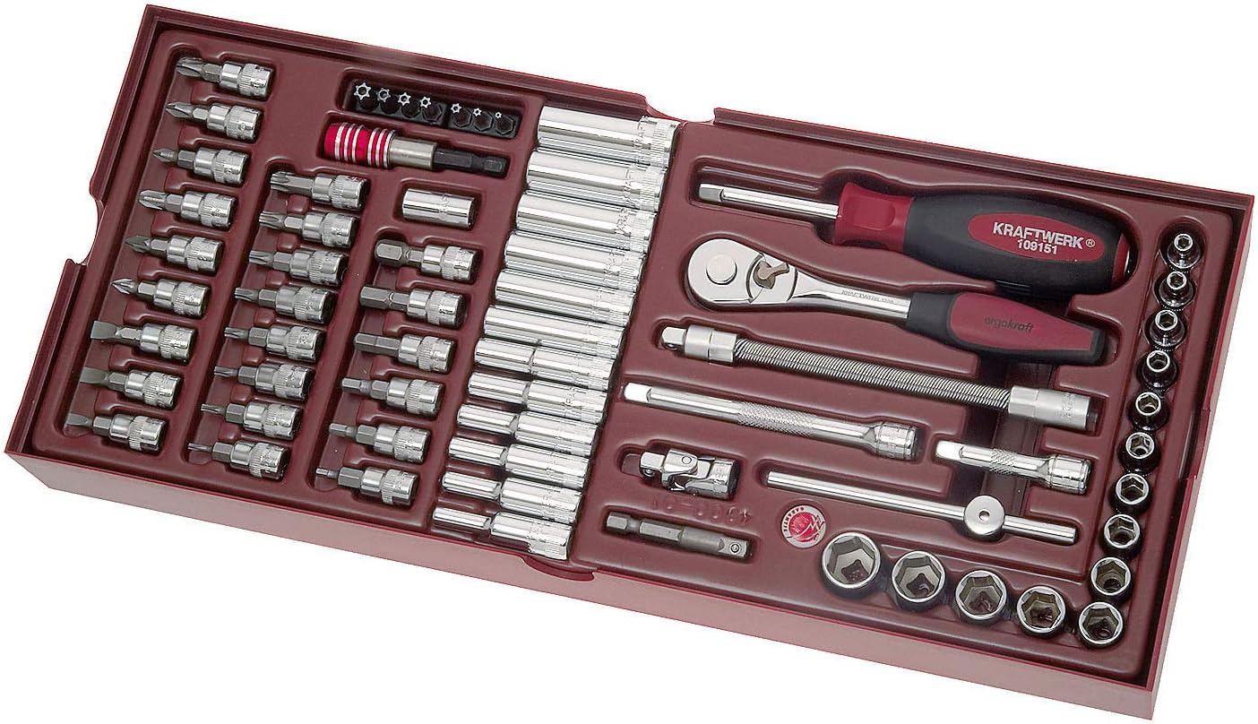 Kraftwerk 4900 – 01B Mechanics Tool Set – Mechanics Tool Set : Amazon ...