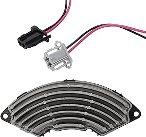 Opaltool Car Heater Blower Motor Fan Resistor with Plug Cable Fit for ...