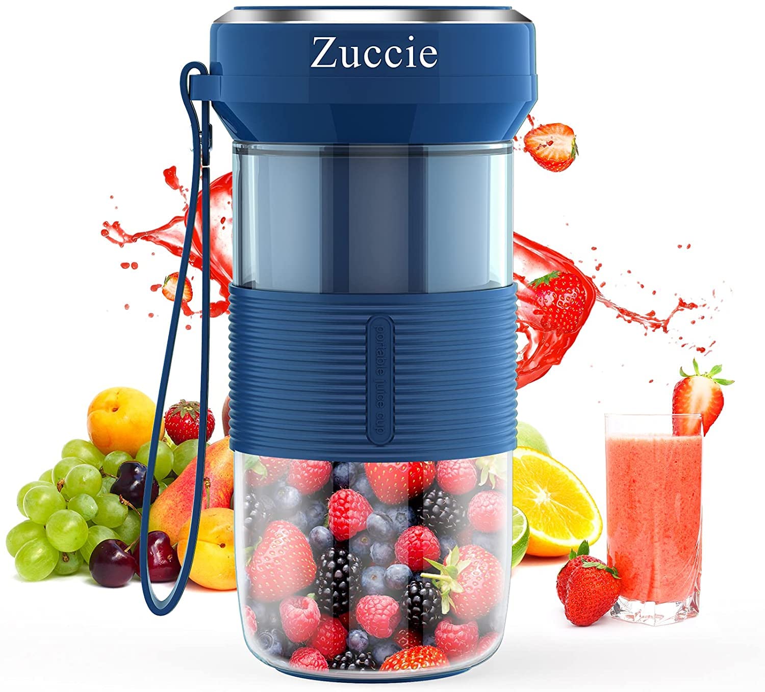 Buy Portable Blender - Zuccie Blender Smoothie Maker with USB ...