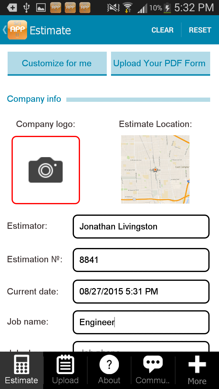 Construction Estimator App - App on Amazon Appstore