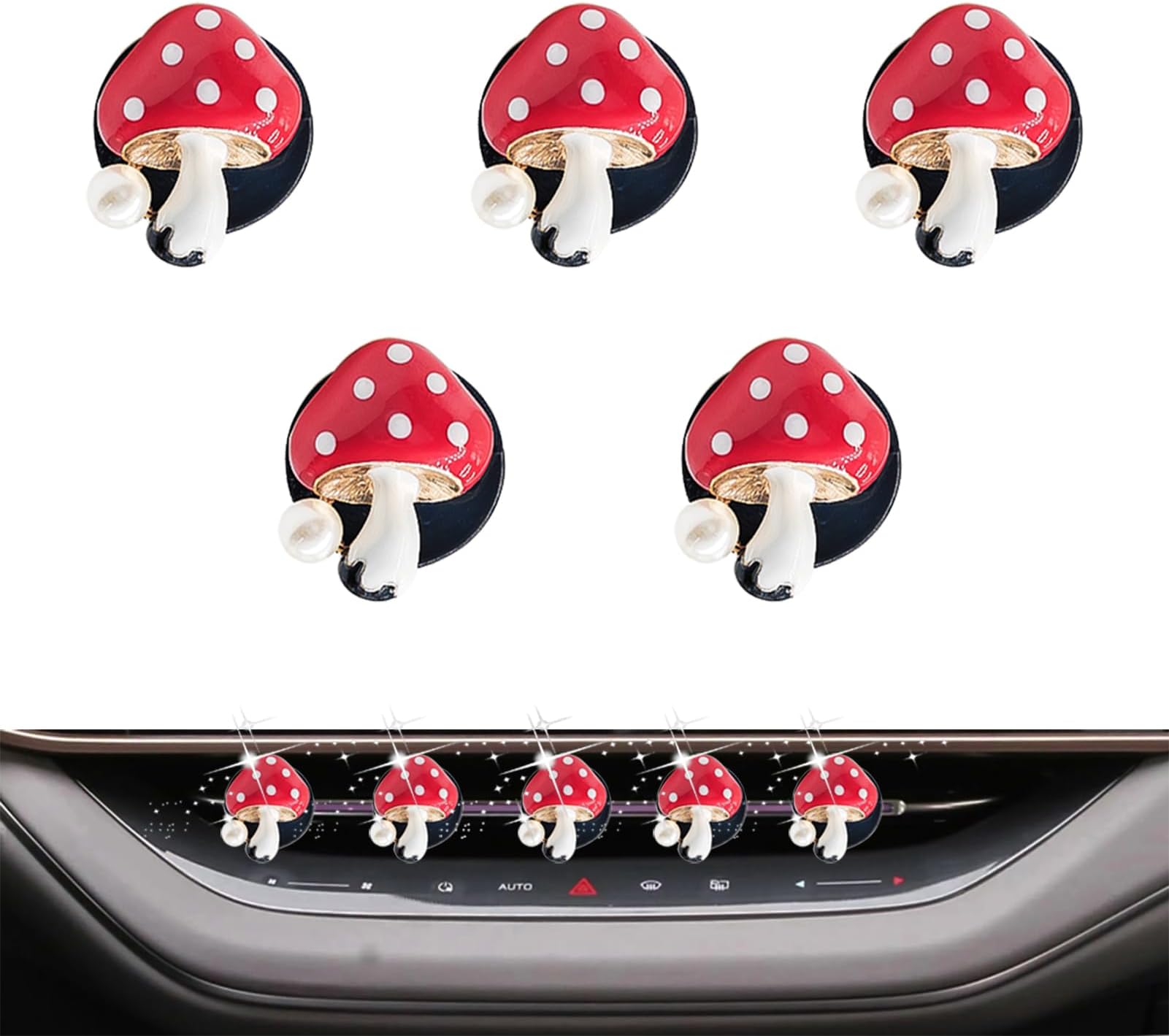 Amazon.com: Cute Car Air Freshener Clips,Car Decorative Clip,Car Air ...