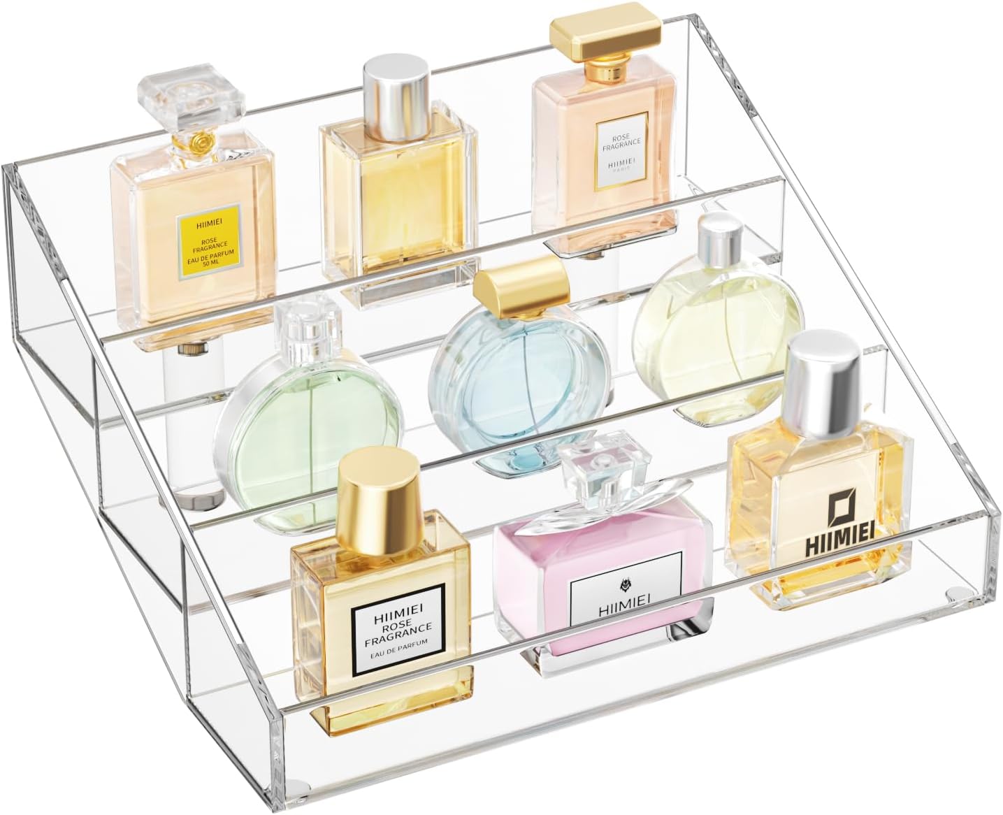 Amazon.com: AISIDERK 12" Acrylic Riser, Acrylic Shelves - 3-Tier Clear ...