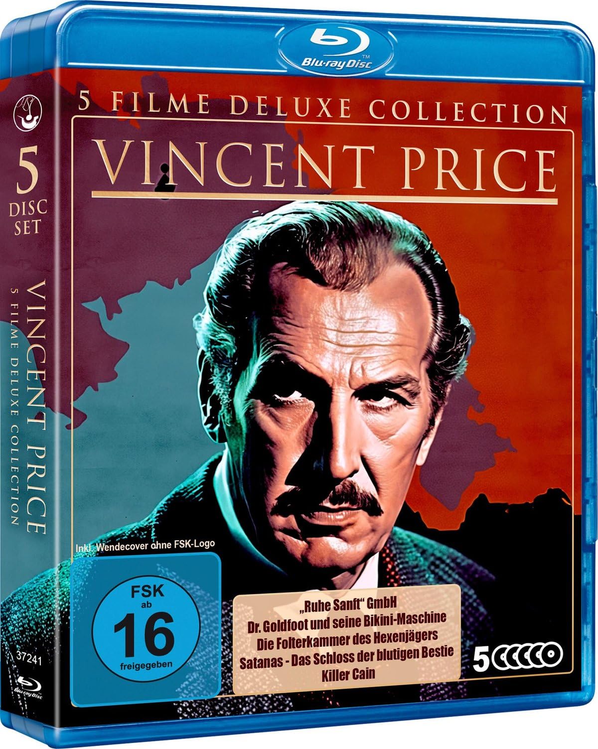 Vincent Price - Deluxe Collection (5 Blu-Rays): Amazon.co.uk: Price ...