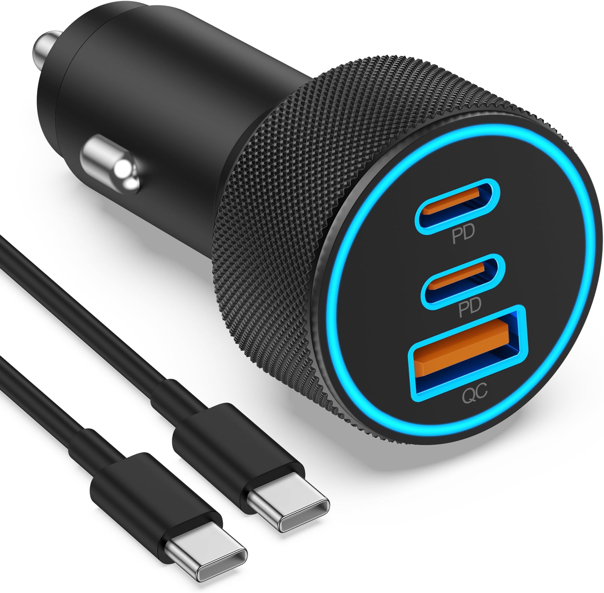 Amazon.com: 65W Super Fast Type C Car Charger for Samsung Galaxy S25 ...