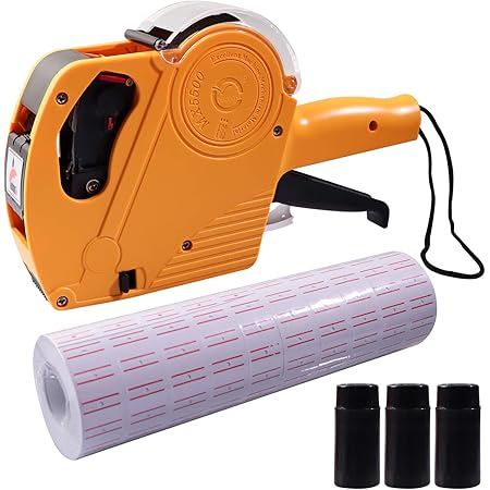 Amazon.com : MX-5500 8 Digits Price tag Gun with 5000 Sticker Labels ...