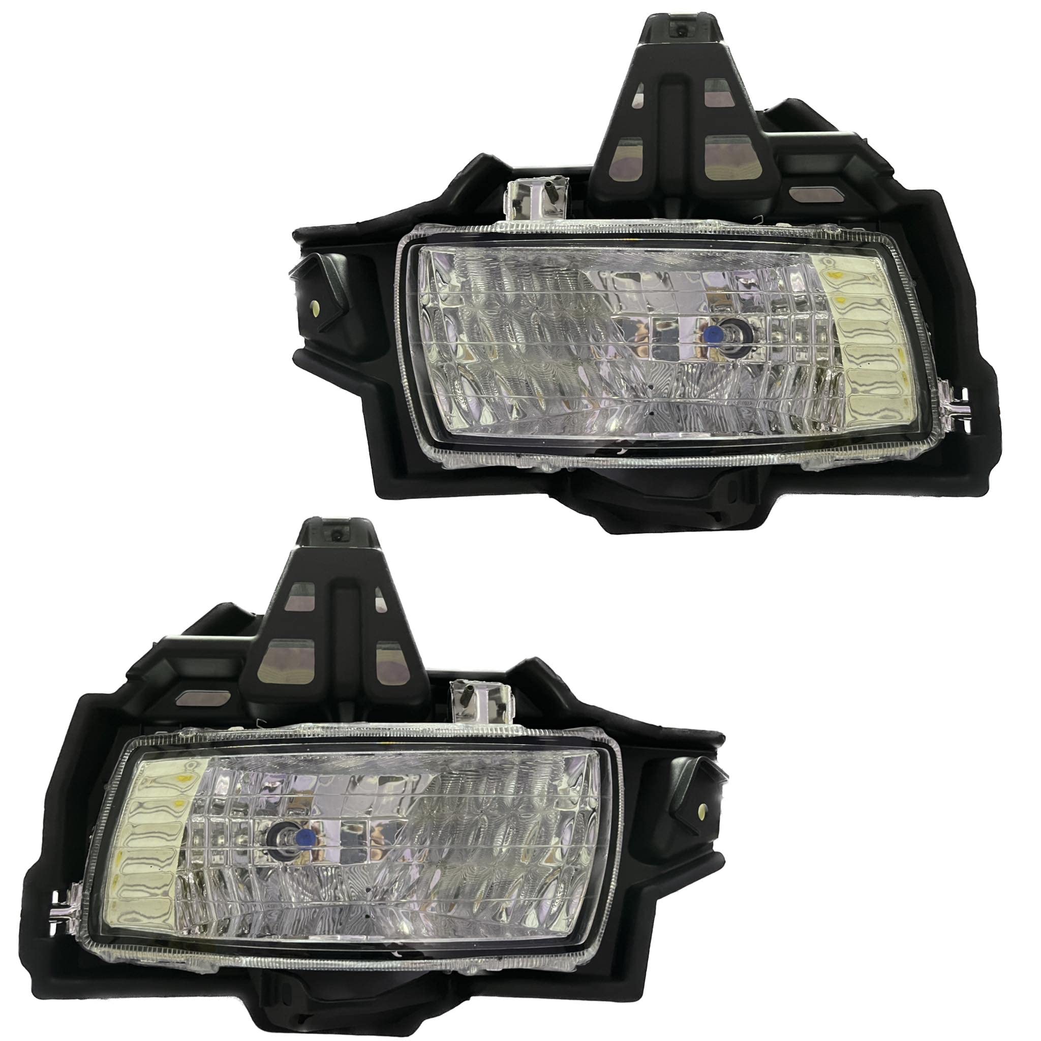 K D Fog Lamp set For Innova Type 2 (2009-2012) Pair With Bulb : Amazon ...